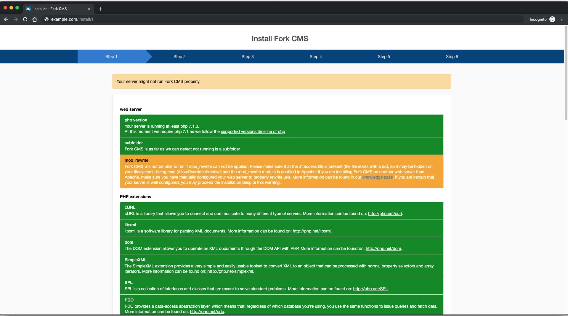 Cara Install dan Konfigurasi Fork CMS di Nginx CentOS 8 - Linuxid Cara Install dan Konfigurasi Fork CMS di Nginx CentOS 8 - Linuxid